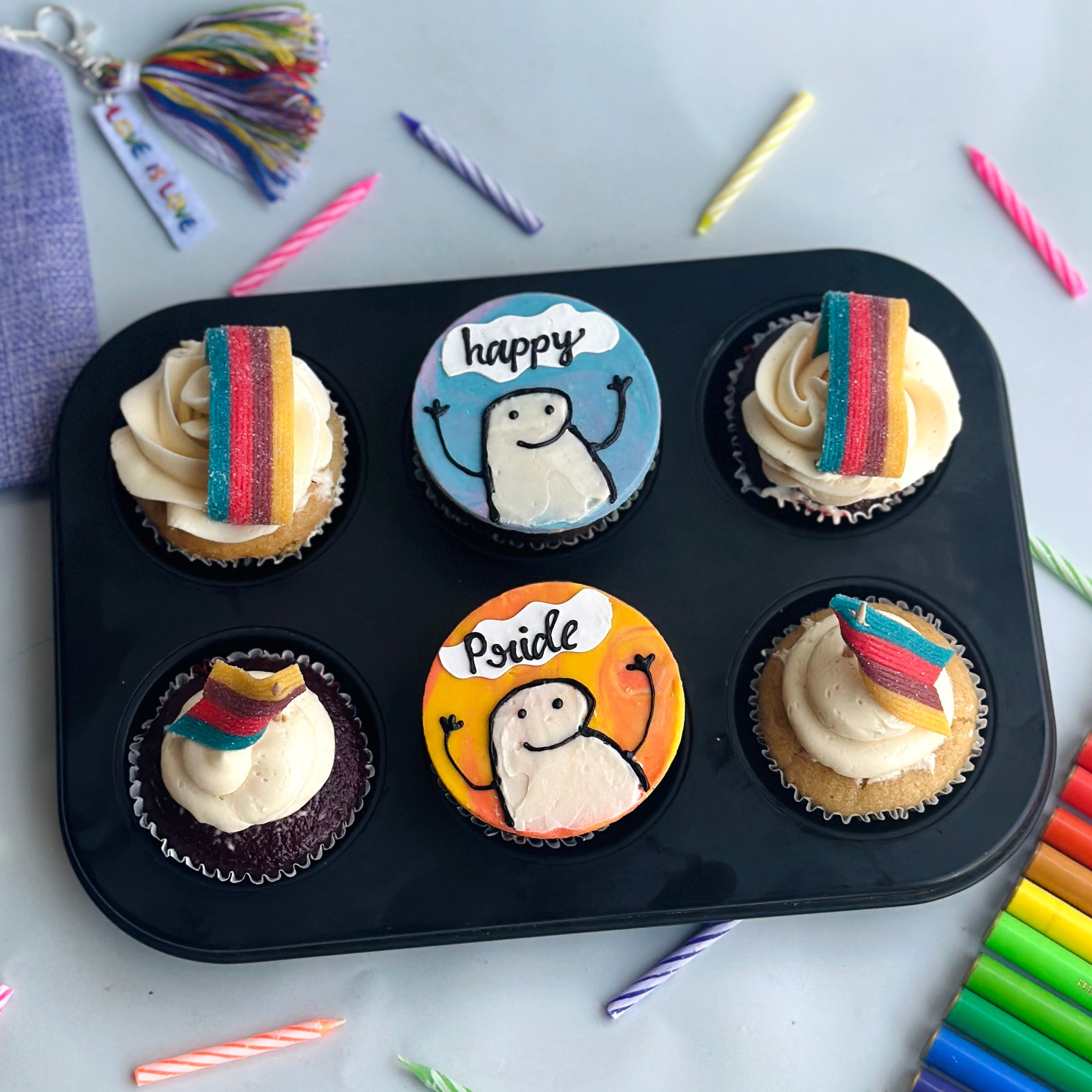 Happy Pride Cupcakes & Bento Cakes | 100% Eggless Bakery Bangalore – Dream a Dozen